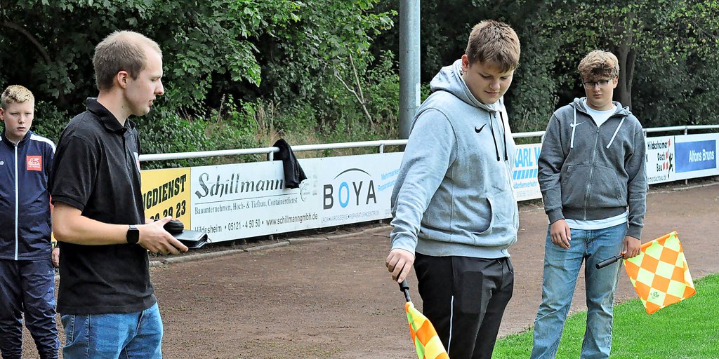 Einmal auf der anderen Seite stehen: Louis und Ben-Luka auf dem Weg zum ...